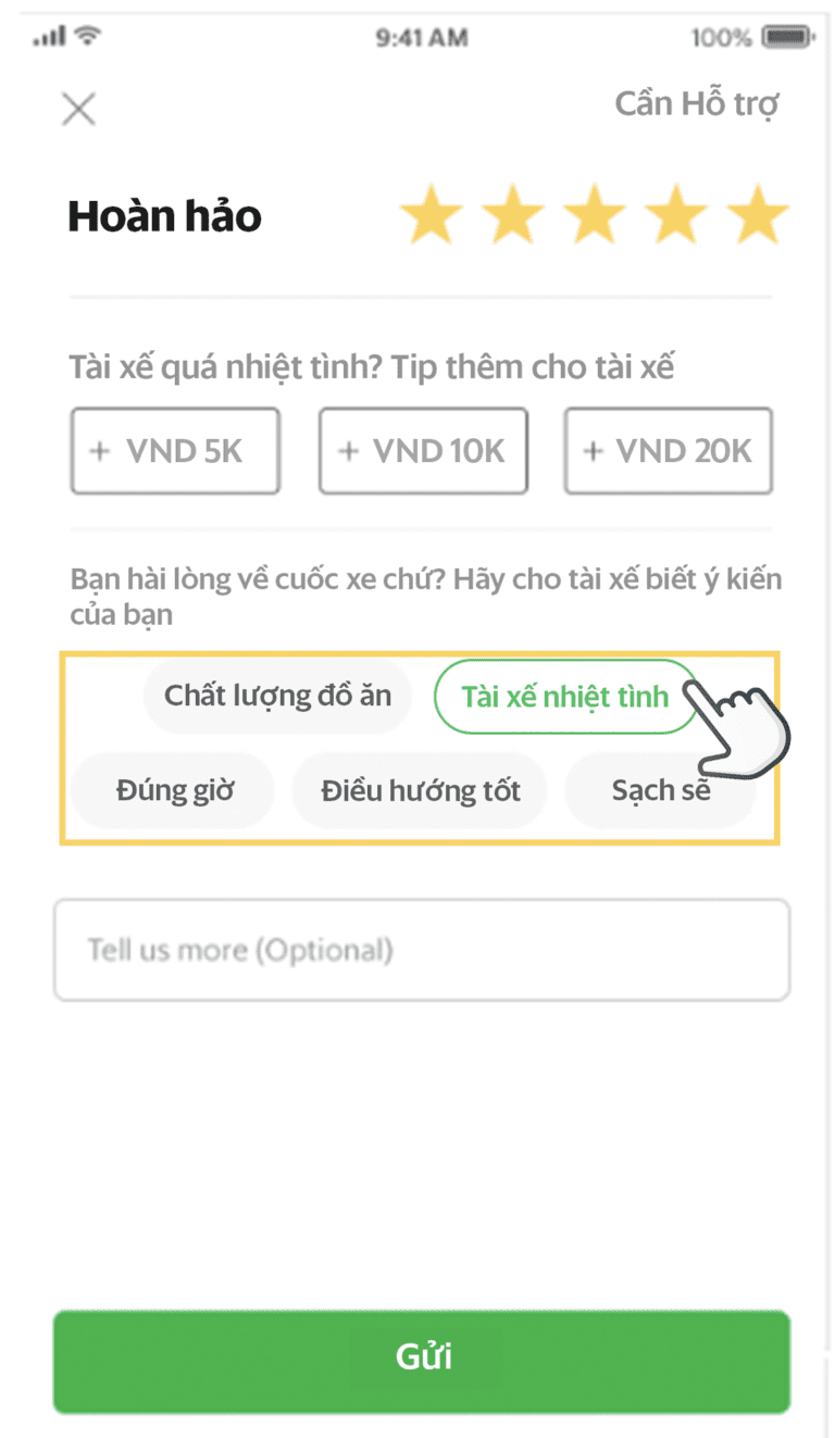 [GrabFood] Cập nhật hệ thống đánh giá sao và triển khai tính năng tiền ...