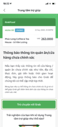 Hướng dẫn liên hệ trực tiếp với Grab qua tính năng Gọi và Trò chuyện ...