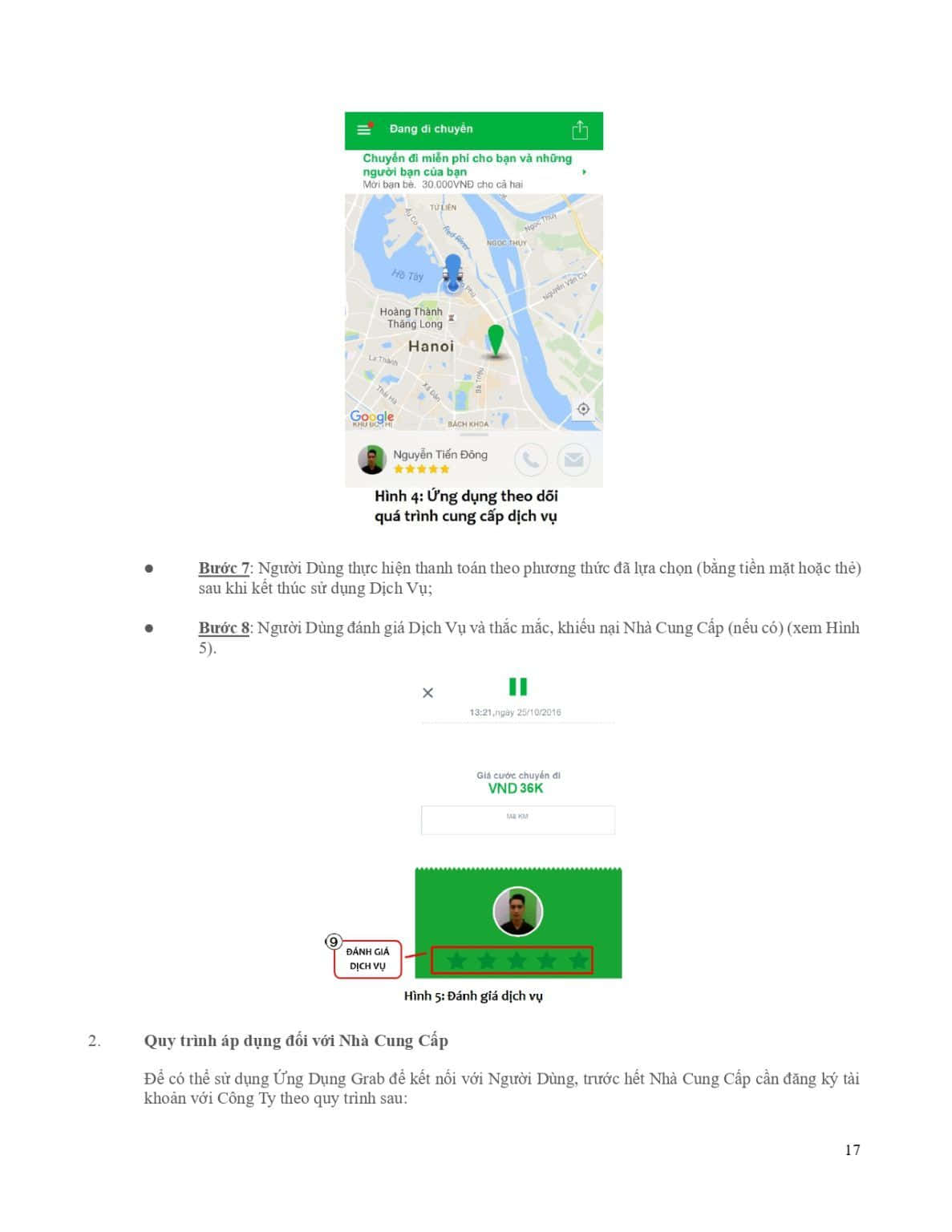 Quy chế hoạt động Ứng dụng Grab | Grab VN
