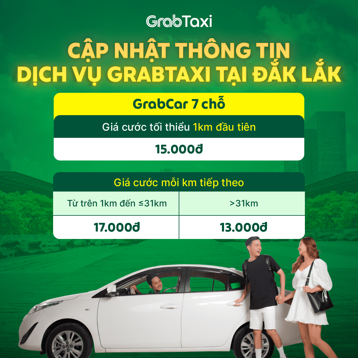 GrabTaxi | Cập nhật thông tin dịch vụ GrabTaxi tại Đắk Lắk, Thừa Thiên ...