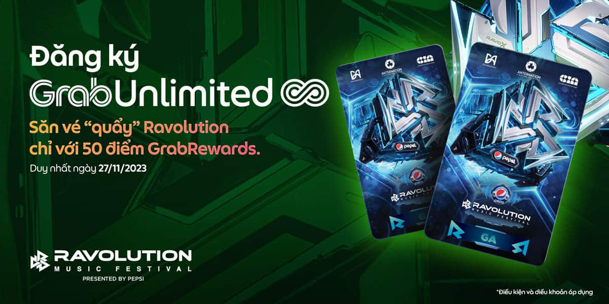 Cùng GrabUnlimited - “Quẩy” Ravolution cực sung mà vẫn tiết kiệm | Grab VN