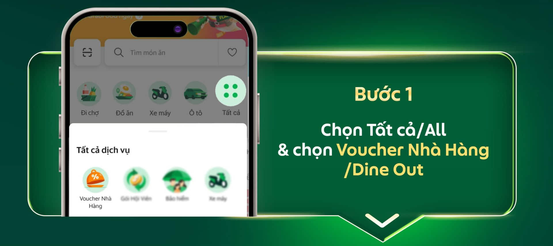 Grab Voucher Nhà Hàng - Voucher đi ăn tại loạt nhà hàng Nhật, Hoa, Thái ...
