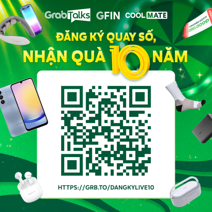 GrabTalks số phát sóng đặc biệt | Grab 10 năm: Thở nhịp Việt Nam | Grab VN