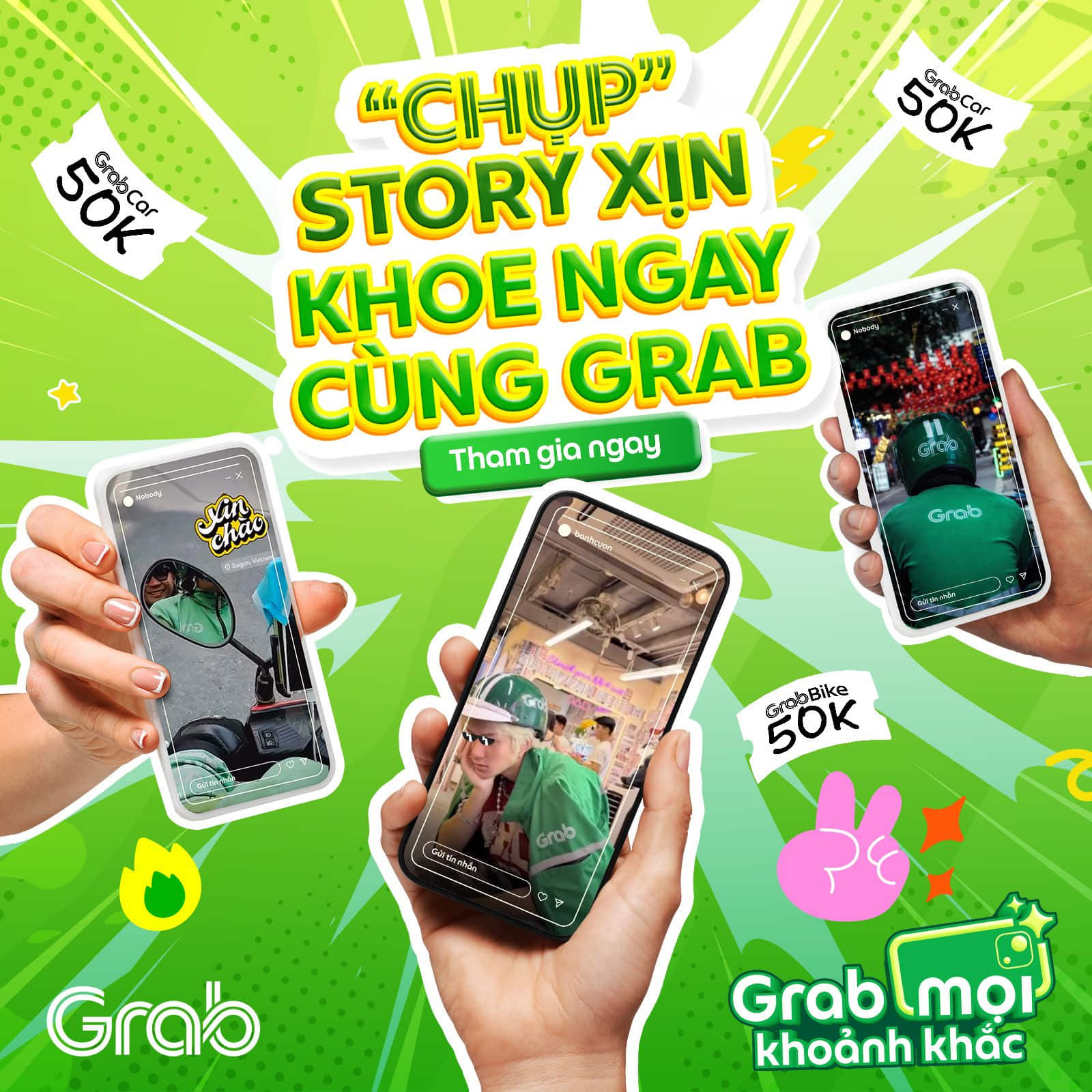 GRAB MỌI KHOẢNH KHẮC 📸 | Grab VN