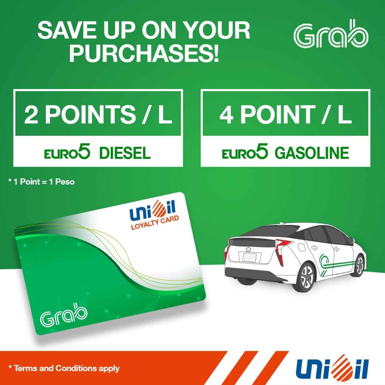 Grab-Unioil Loyalty Card | Grab PH