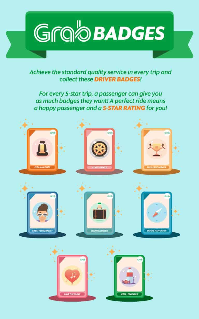 Collect all 8 Driver Badges! | Grab PH