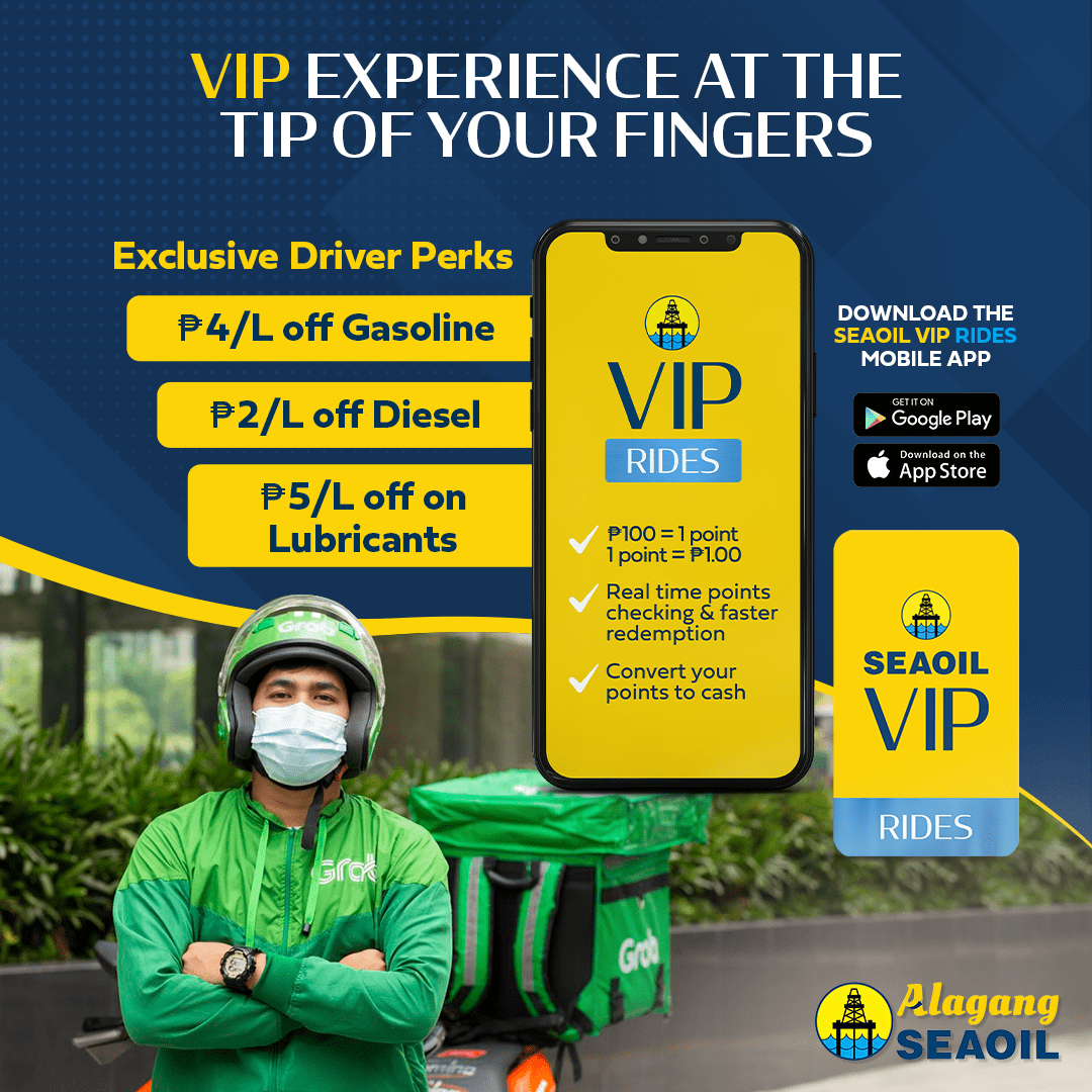 SEAOIL Special discounts on gasoline and diesel | Grab PH