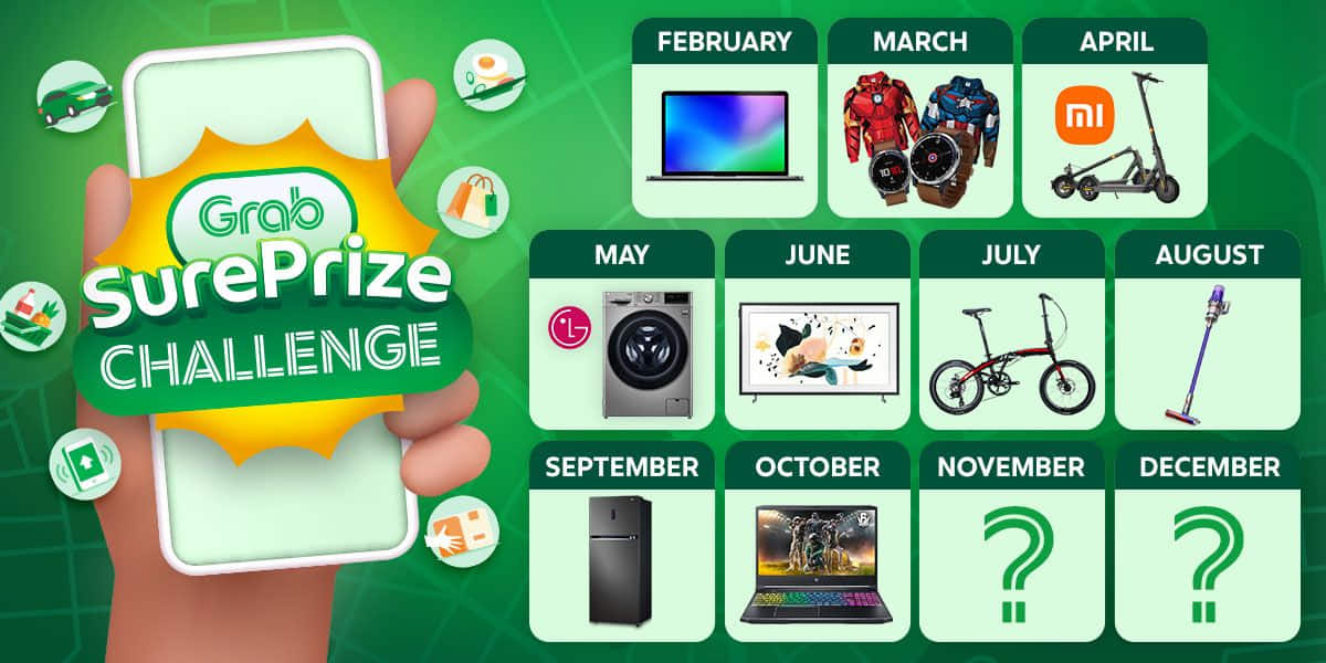 Grab SurePrize Challenge | Grab PH