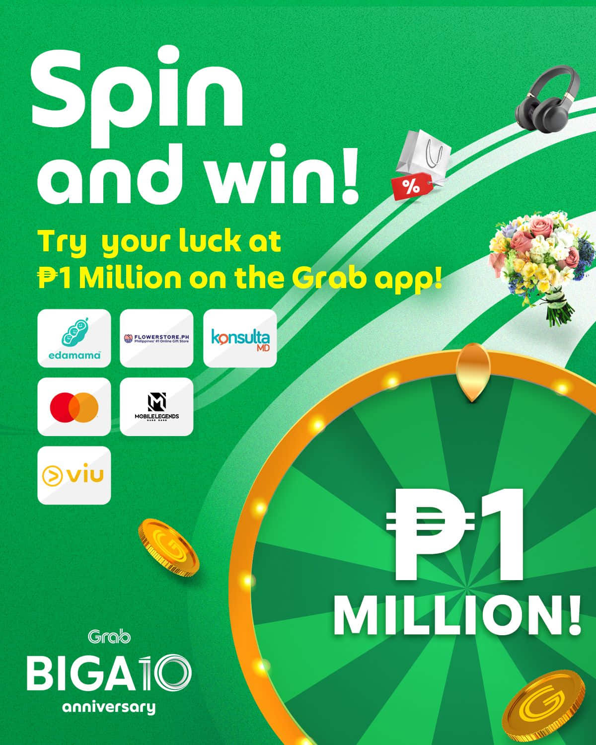 Grab Biga10 Anniversary | Grab PH