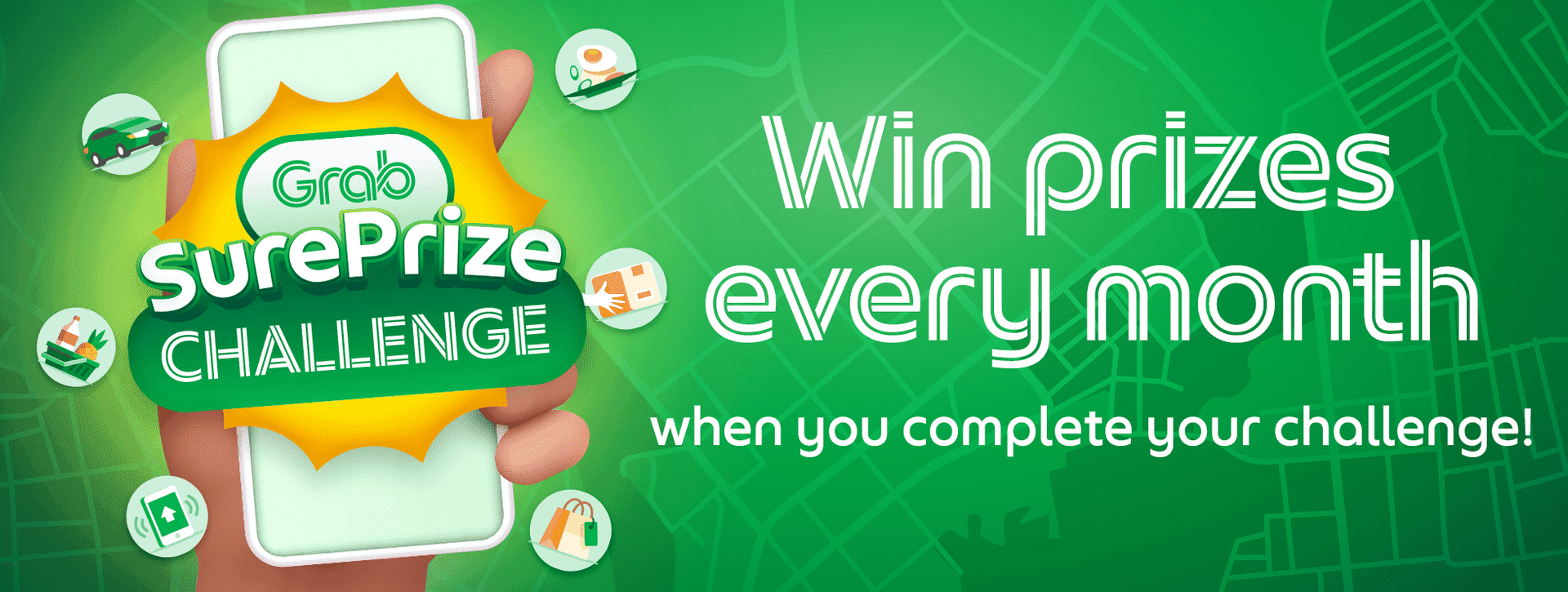 Grab SurePrize Challenge | Grab PH