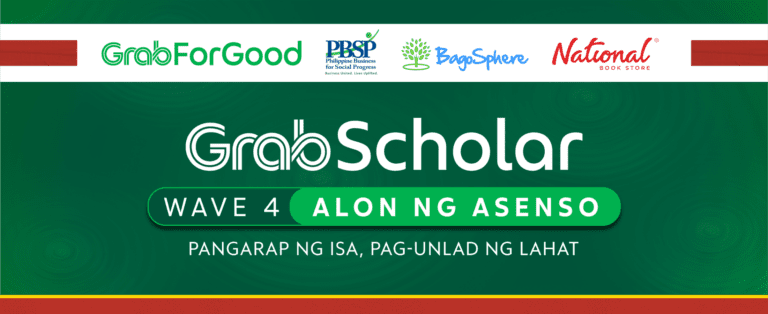 Grab For Good: GrabScholar | Grab PH