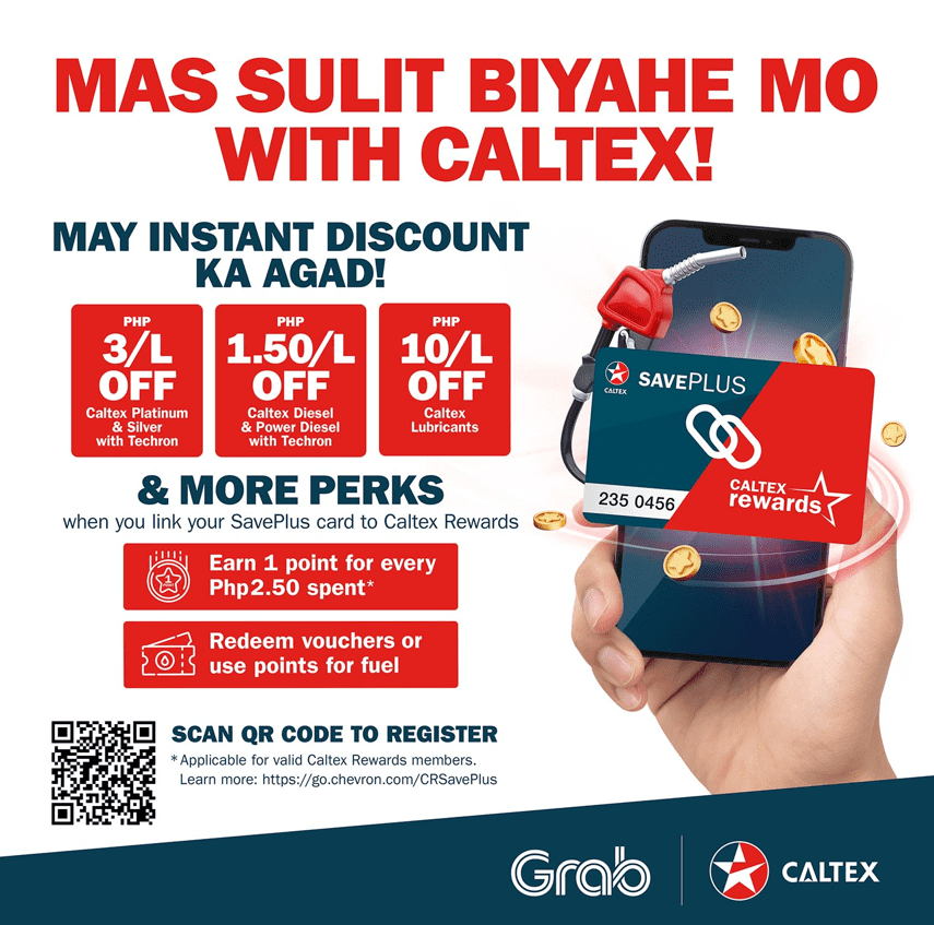 Caltex Fuel Discount | Grab PH