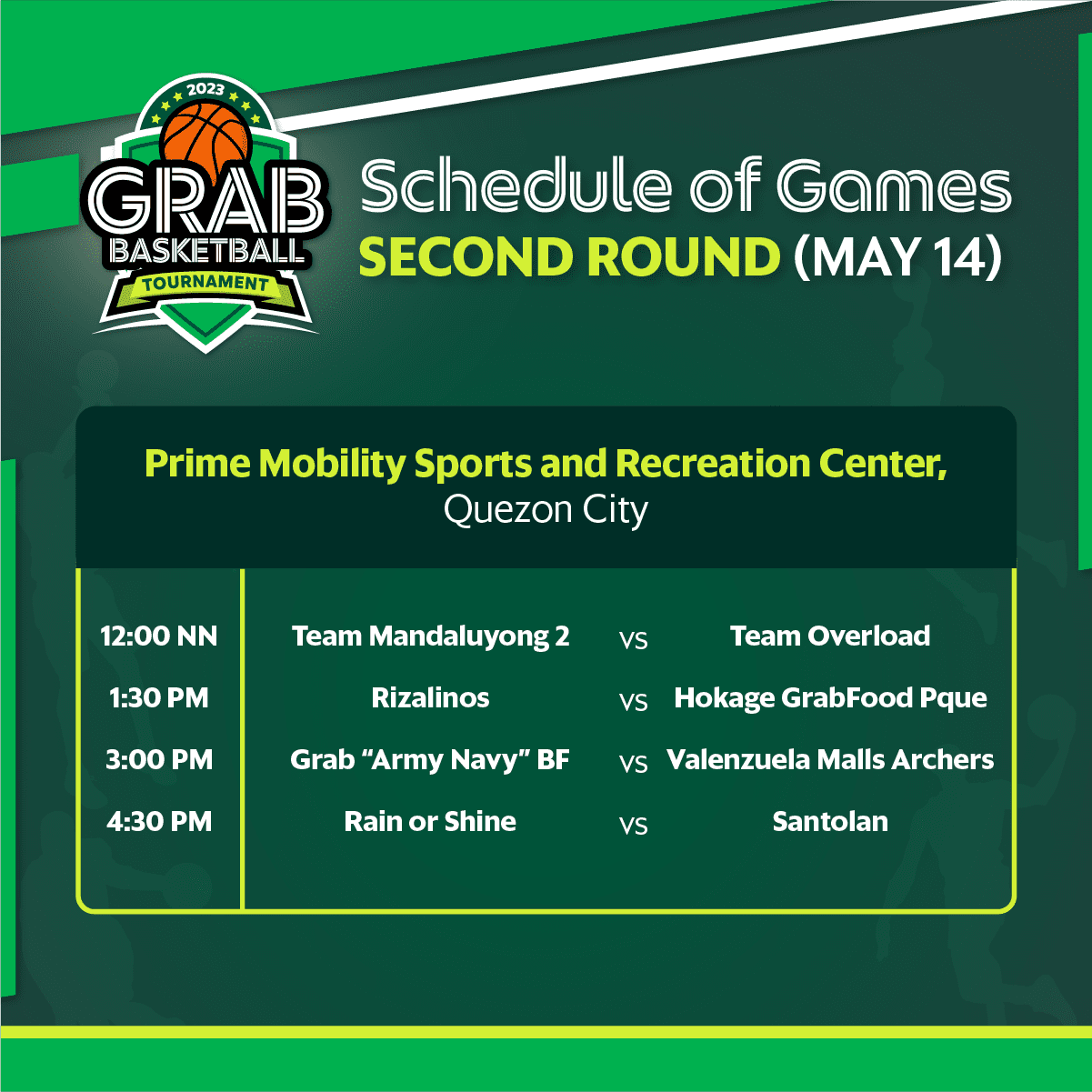 Grab Basketball Tournament 2023 | Grab PH