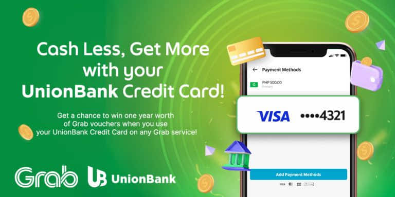 Cash Less, Get More with UnionBank! | Grab PH