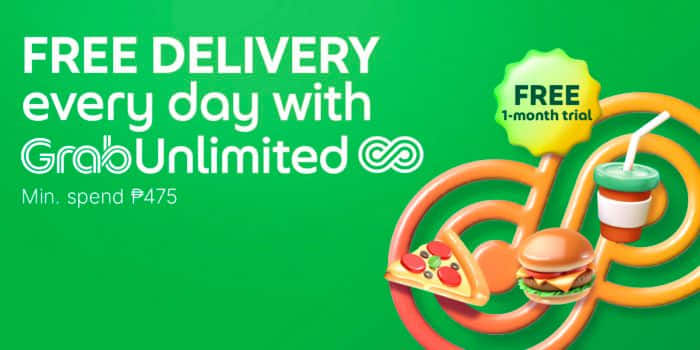 Free Delivery Every Day with GrabUnlimited | Grab PH