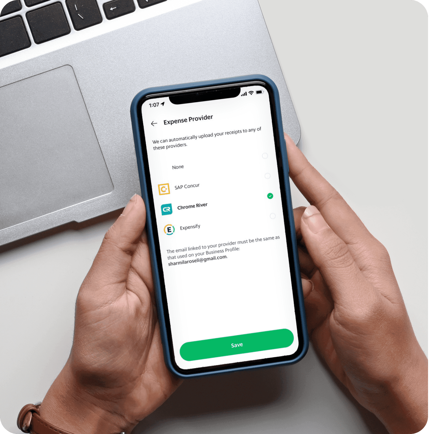 Business profile in Grab app to save work-related receipts | Grab PH
