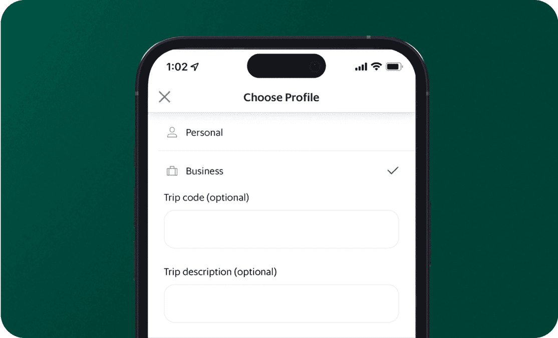 Business profile in Grab app to save work-related receipts | Grab PH