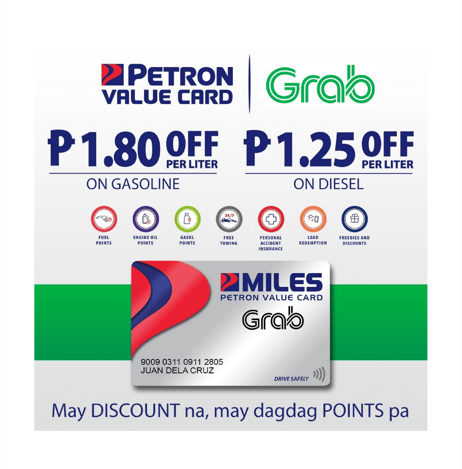 Petron Value Card and Perks! | Grab PH