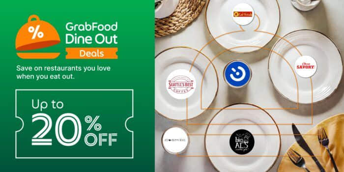 GrabFood Dine Out Deals | Grab PH
