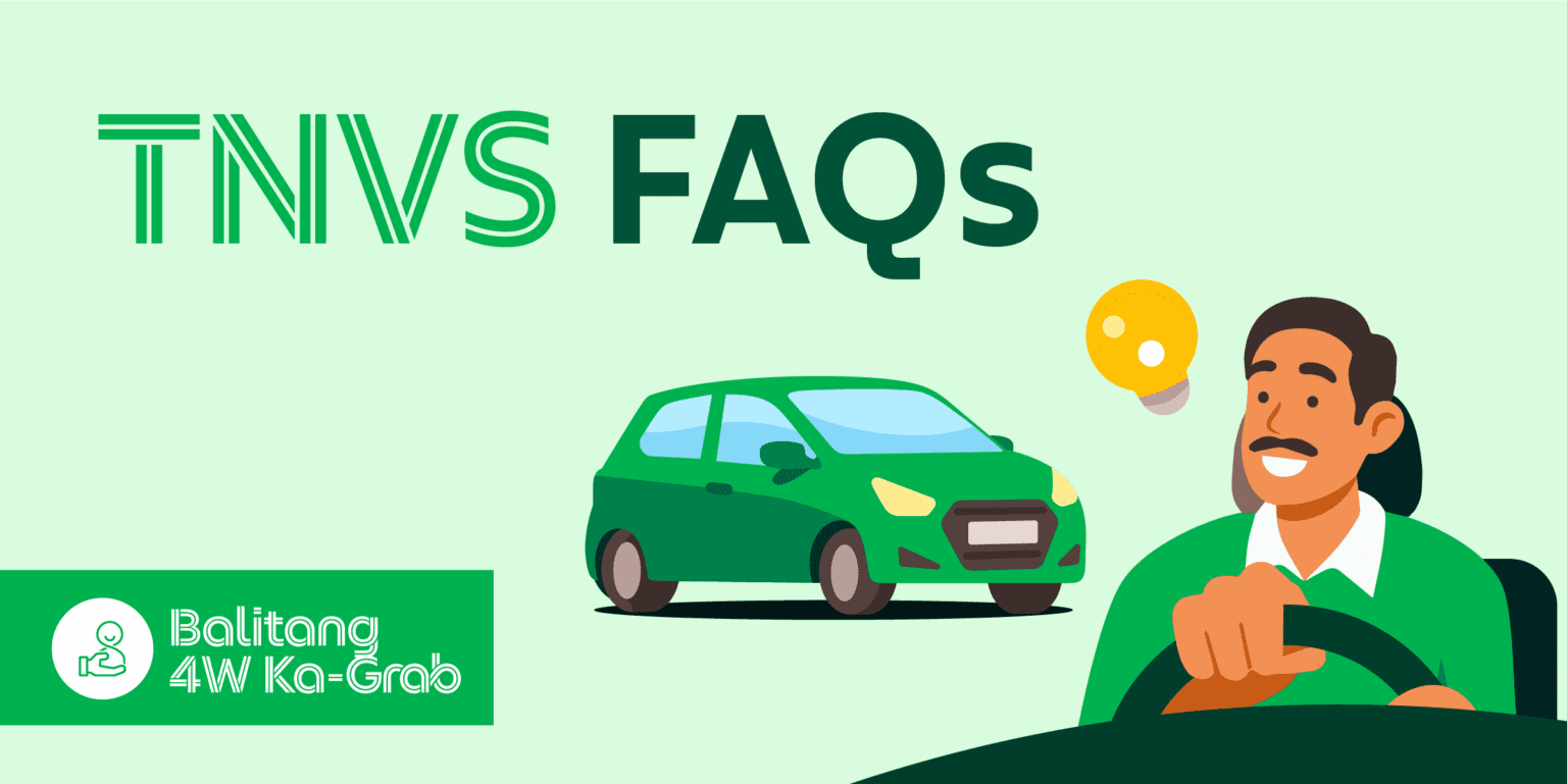 TNVS FAQS | Grab PH