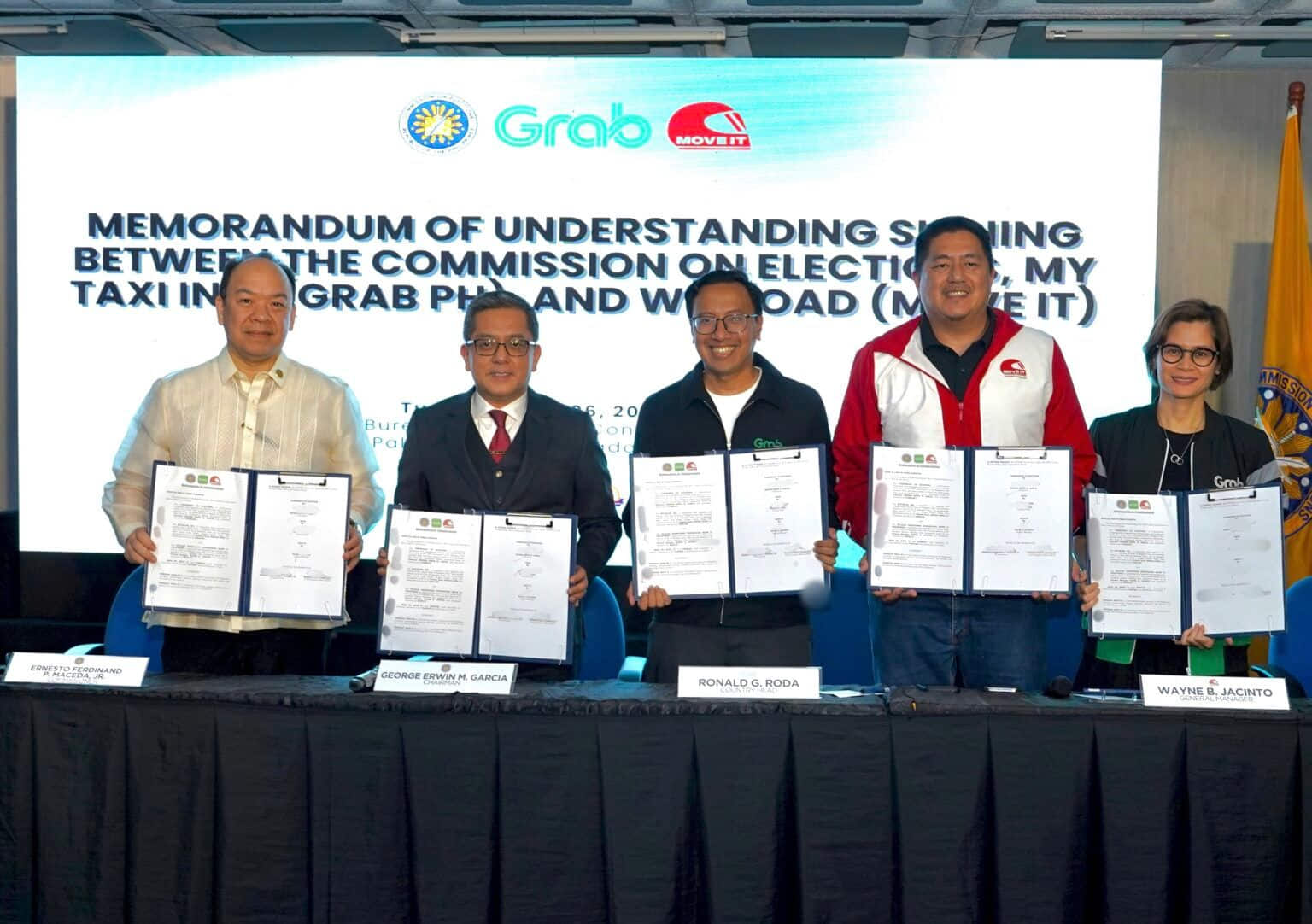 Grab PH, MOVE IT, COMELEC Champion Voter Education for a Stronger, More ...