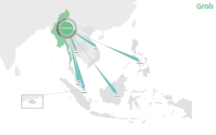 Neighbouring Thailand is top destination for Myanmar travellers: Grab ...