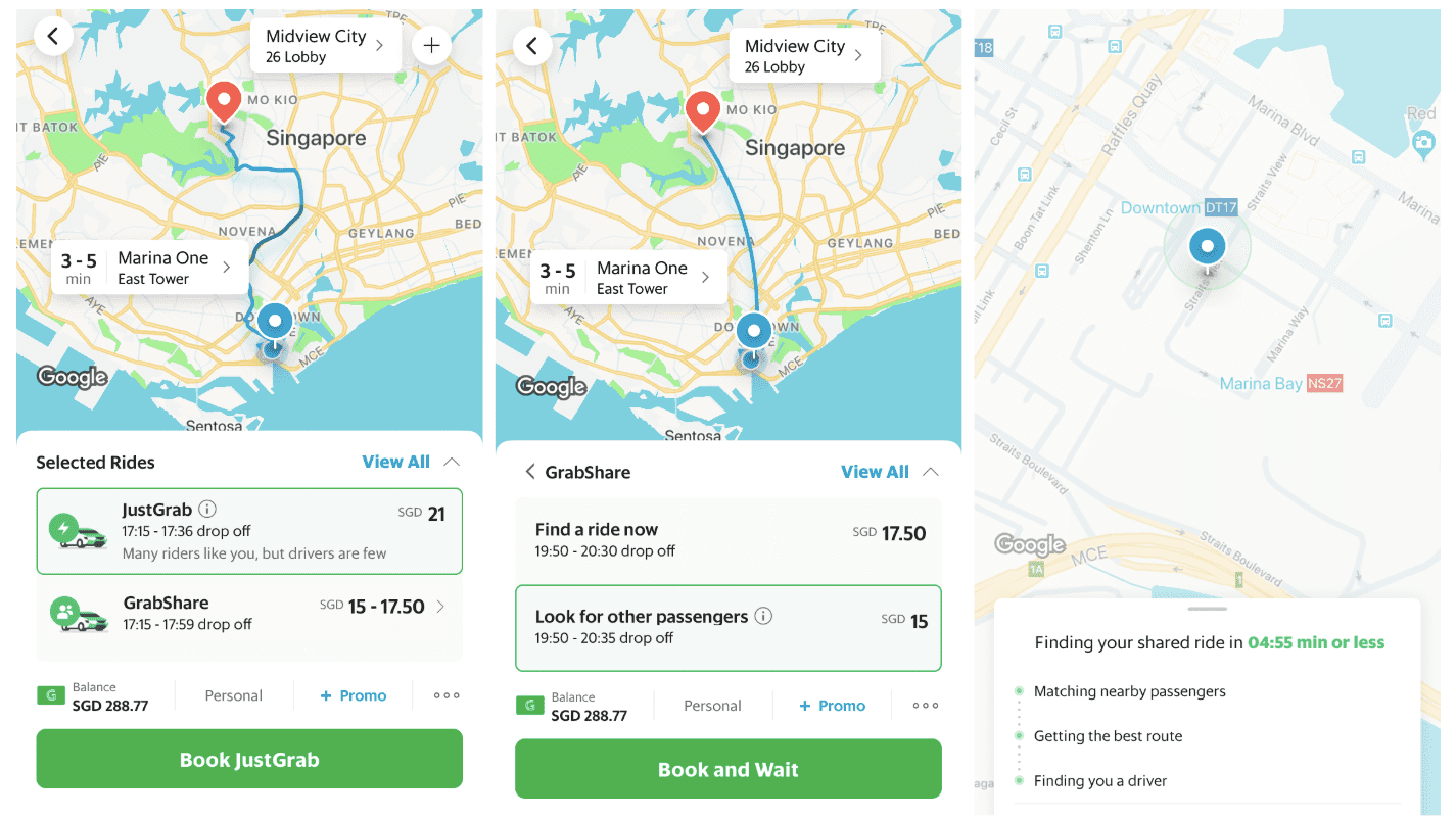 GrabShare Launches New Enhanced Option for Better Matched Rides | Grab SG