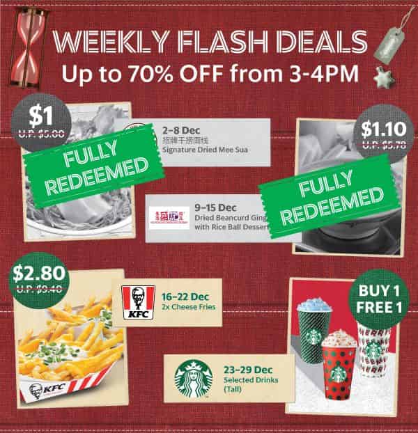 End the year with bang-quet of irresistible deals! | Grab SG