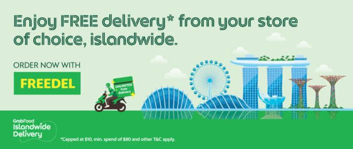 Free Delivery | Grab SG