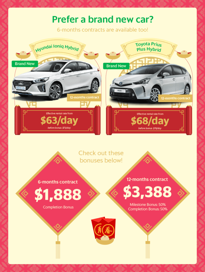 GrabRentals Promotion for New Hirer-Partners | Grab SG