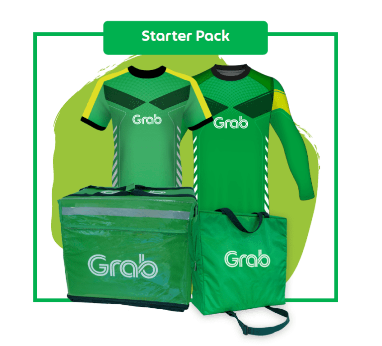 GrabFood Delivery-Partner Gear | Grab SG