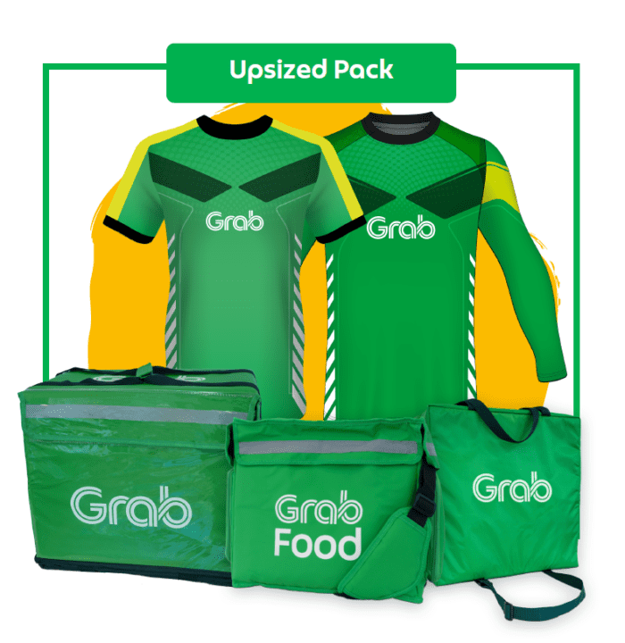 GrabFood Delivery-Partner Gear | Grab SG