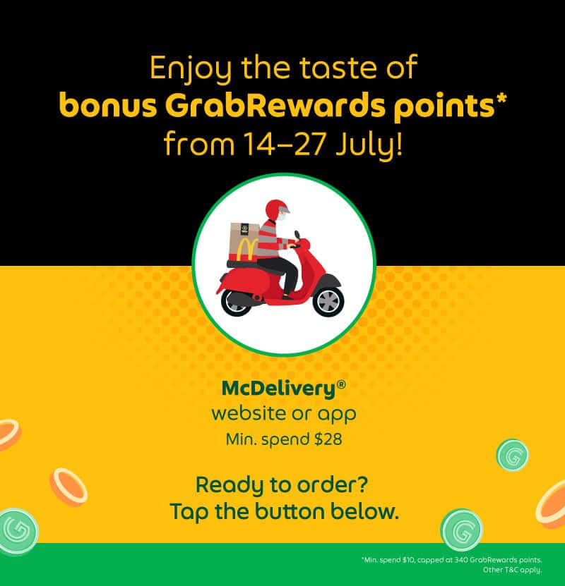 GrabPay X McDonald’s | Grab SG