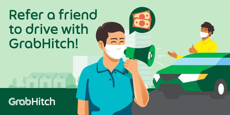 GrabHitch Referral Incentive | Grab SG