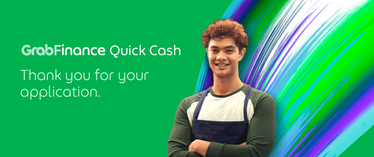 GrabFinance Easy Loans - Thank You | Grab SG