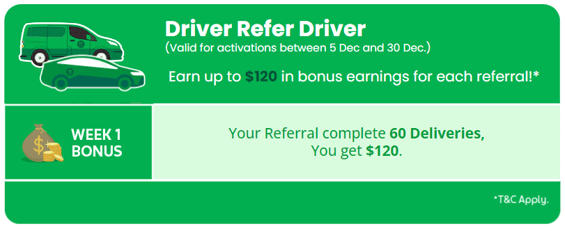 GrabFood Delivery Singapore - Driver Refer Driver | Grab SG