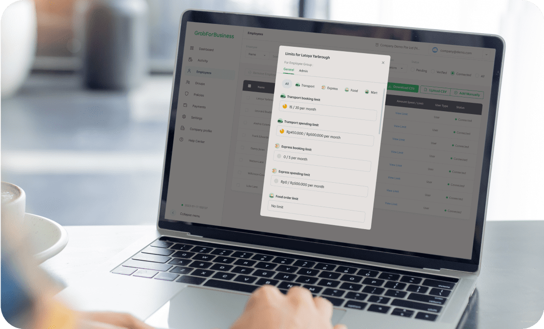 Safe and reliable Grab rides to move businesses forward | Grab SG