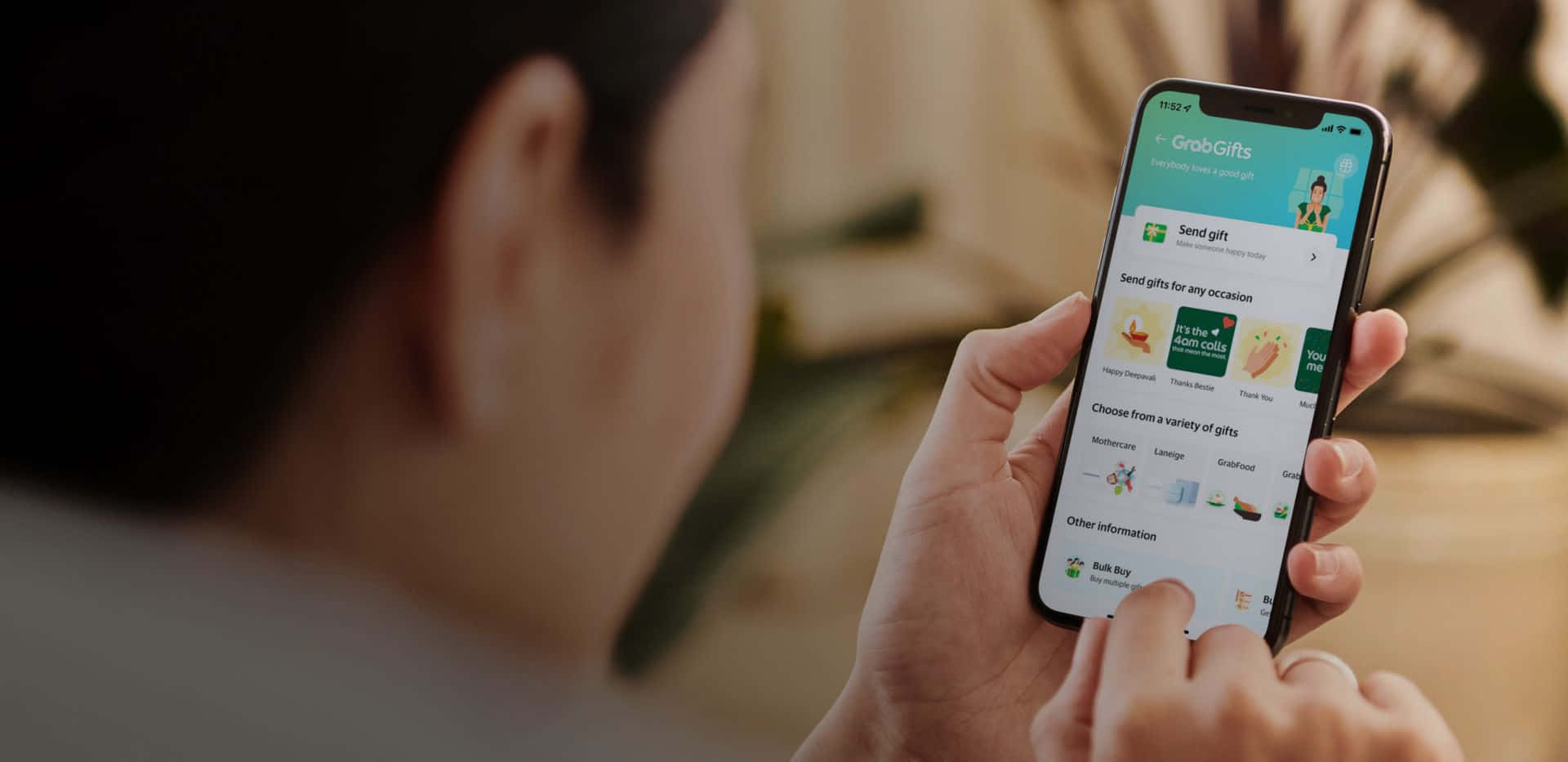 Flexible Grab digital gift vouchers for any corporate occasion | Grab SG