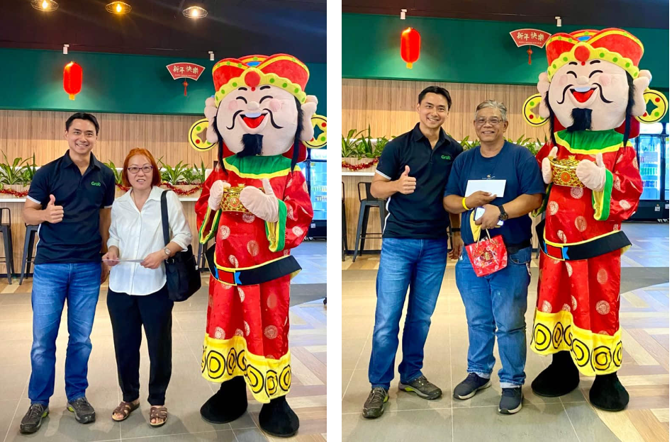 GrabRentals celebrates Chinese New Year - with Angbaos, Lohei, Lucky ...