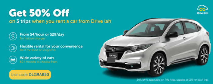 Grab Hourly Rentals | Grab SG