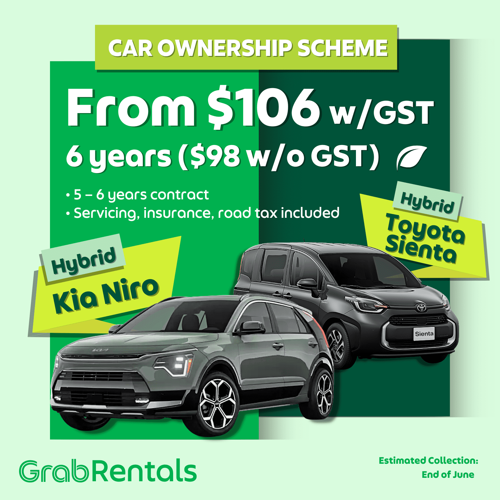 GrabRentals Promotion for Existing Hirer-Partners | Grab SG