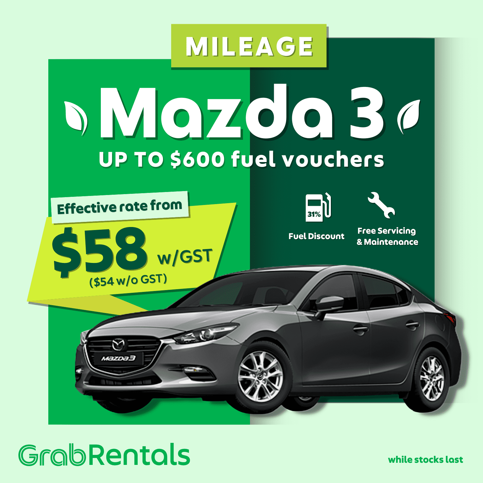 GrabRentals - Promotion for New Hirer-Partners | Grab SG