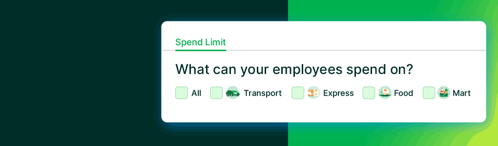 Introducing: Flexible Spend Limits Grab For Business | Grab SG