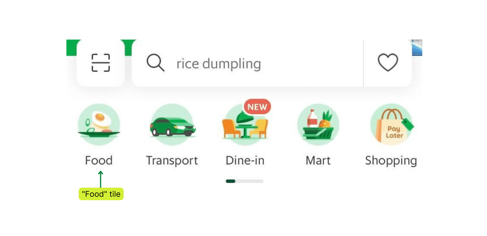 The Grab app will now show when each user’s delivery fee is set ...