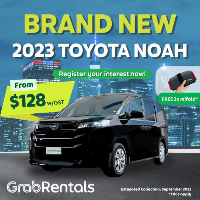 GrabRentals - Promotion for New Hirer-Partners | Grab SG