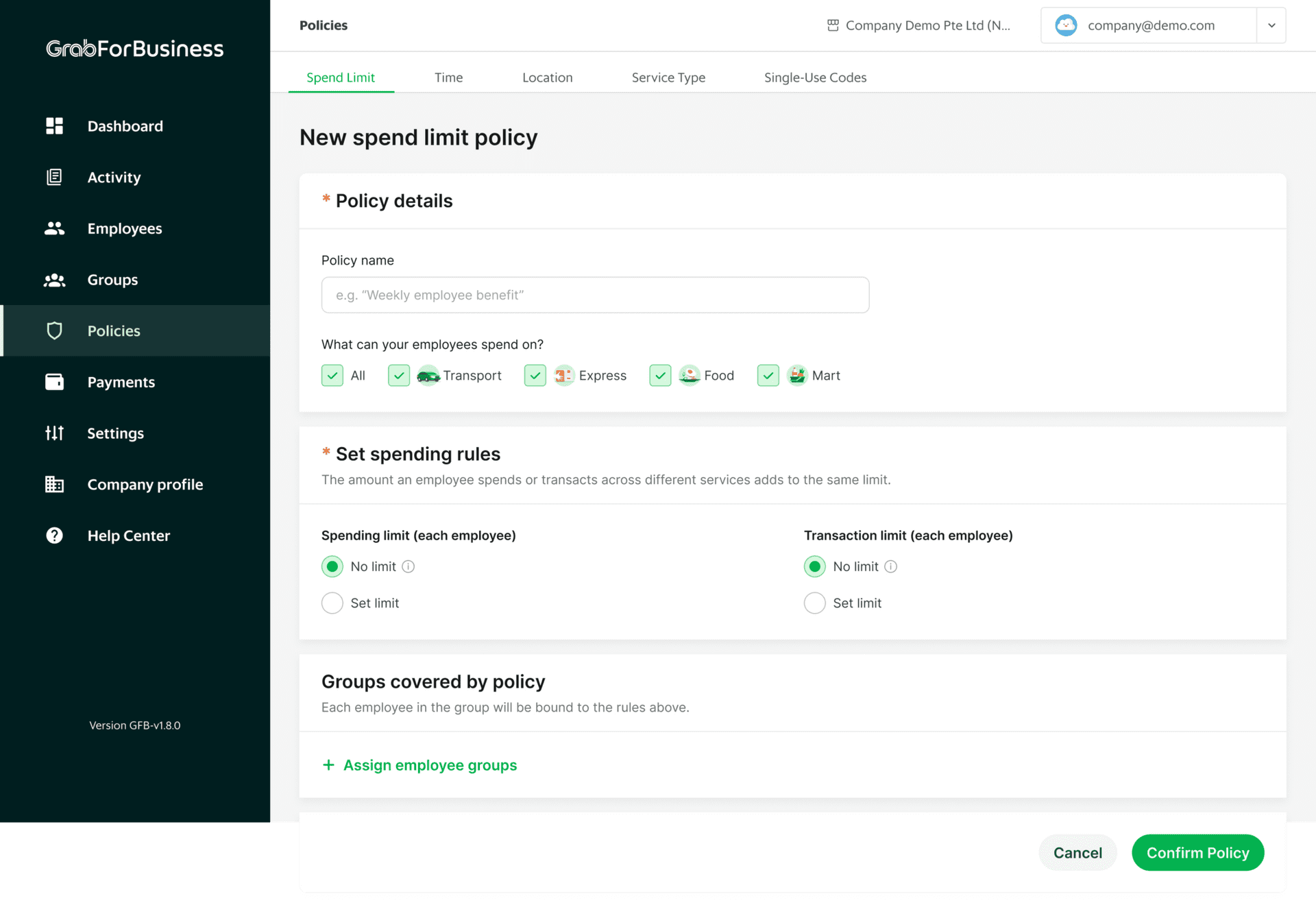 Product Roundup Grab For Business | Grab SG