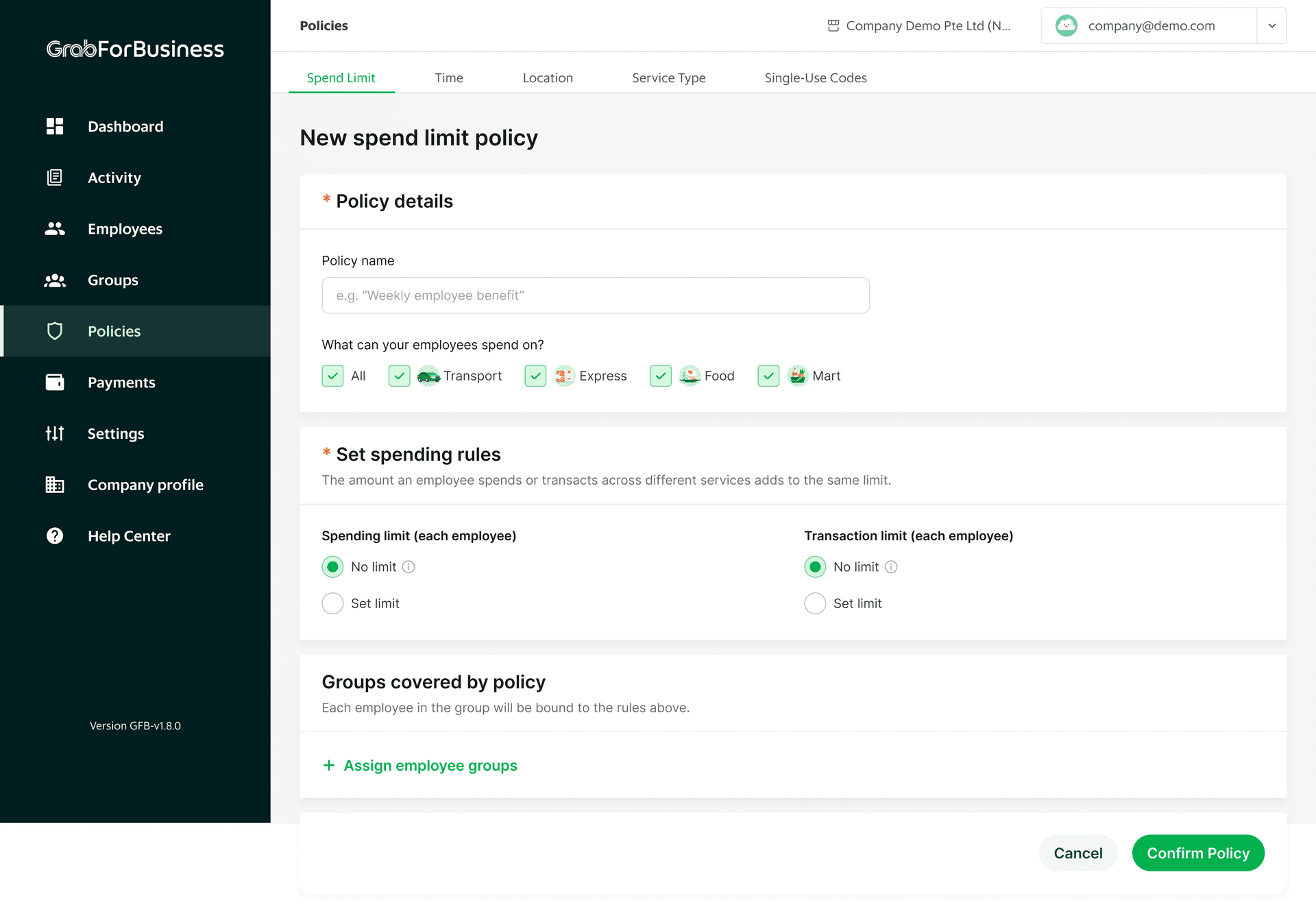 Product Roundup Grab For Business | Grab SG