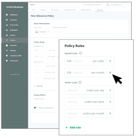 Introducing split payments Grab For Business | Grab SG