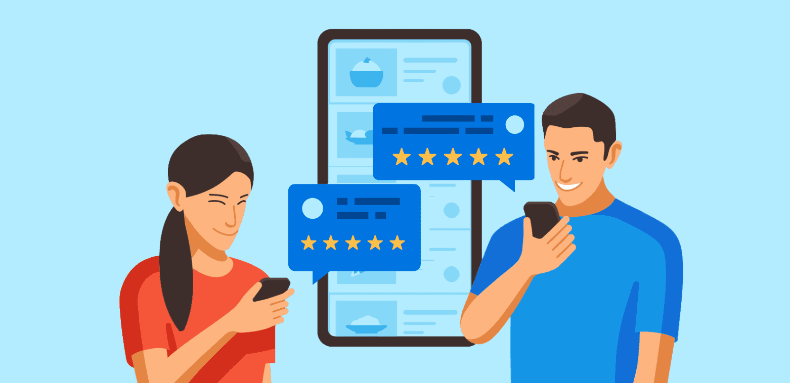 Grab merchants are reading reviews to get feedback