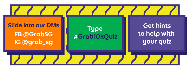 Grab $10,000 Quiz | Grab SG